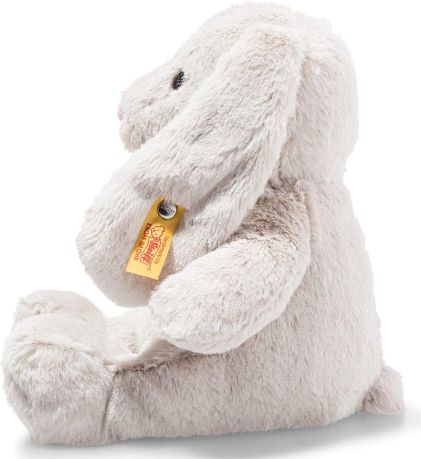 Steiff Soft Cuddly Friends Hoppie Rabbit, Light Grey, 28 cm, 80470